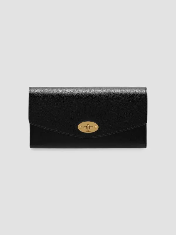 Mulberry Darley Leather Wallet - Black