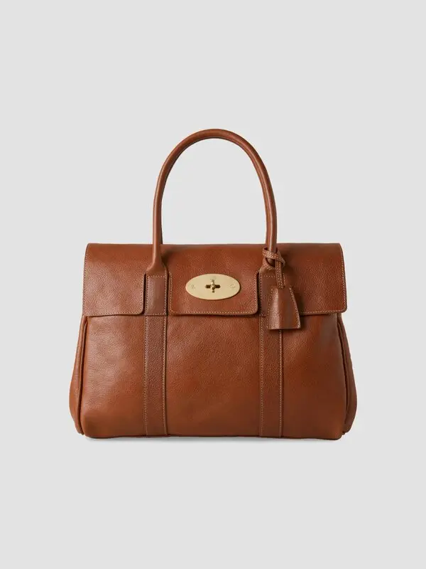 Mulberry Heritage Bayswater Leather Bag - Oak