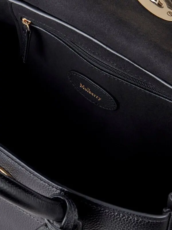 Mulberry Small Bayswater Leather Satchel - Black