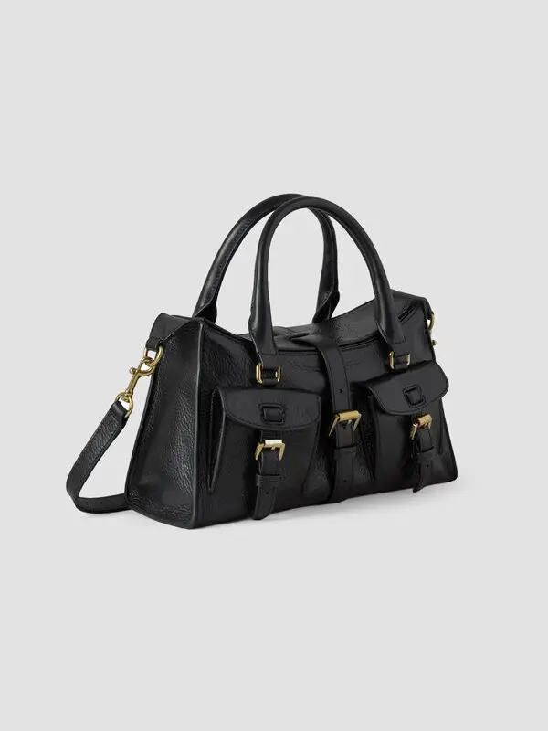 Mulberry Small Roxanne High-shine Leather Bag