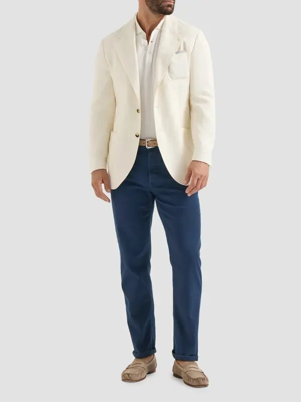 Brunello Cucinelli Gart-dyed Traditional Fit Jeans