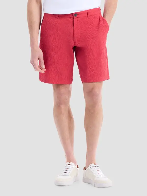 Robert Graham Thresher Seersucker Shorts - Red