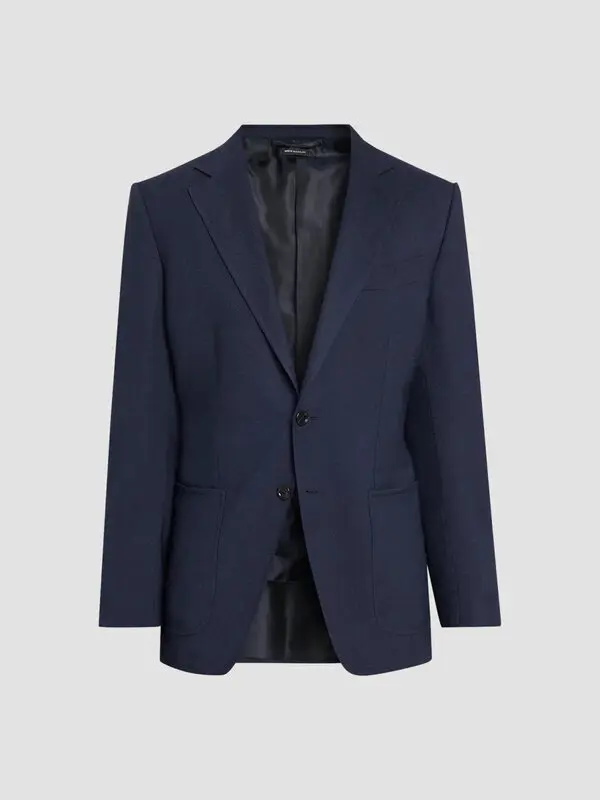 TOM FORD Wool-mohair Sport Jacket - Ink