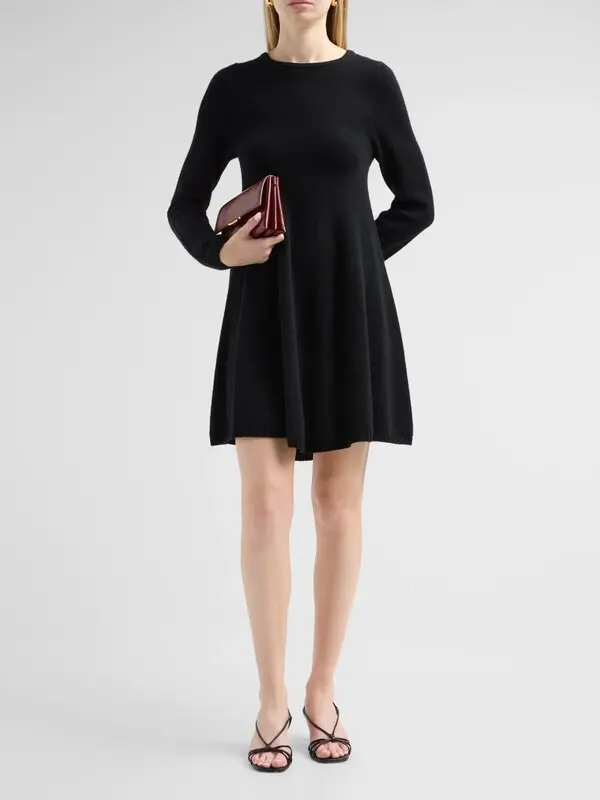 WANDLER Ida Trio Leather Clutch