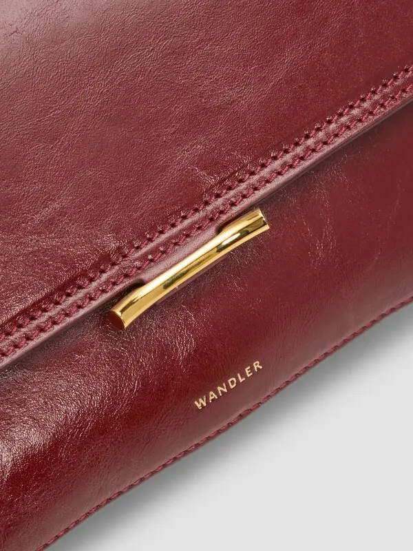 WANDLER Ida Trio Leather Clutch
