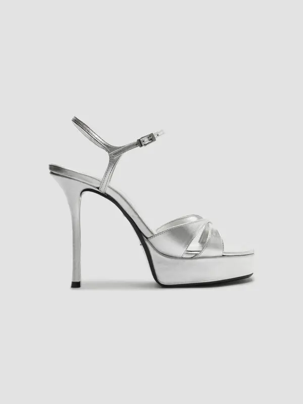 Schutz Maxine 120mm Leather Platform Sandals