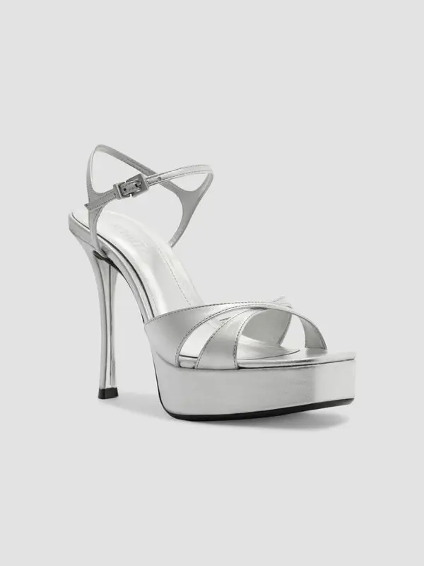 Schutz Maxine 120mm Leather Platform Sandals