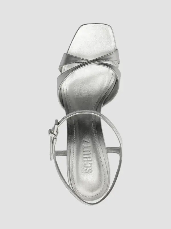 Schutz Maxine 120mm Leather Platform Sandals