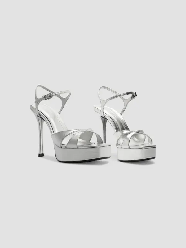 Schutz Maxine 120mm Leather Platform Sandals