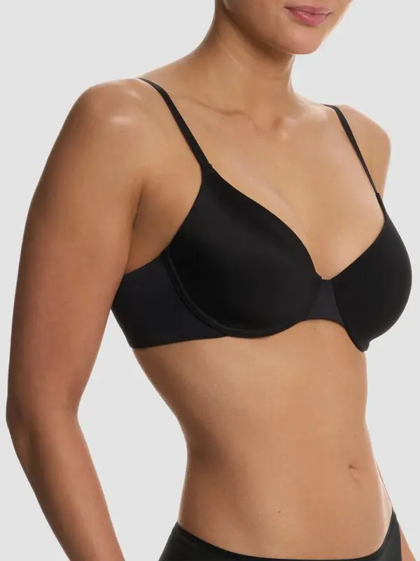 Natori Everfit Seamless Convertible T-shirt Bra - Black