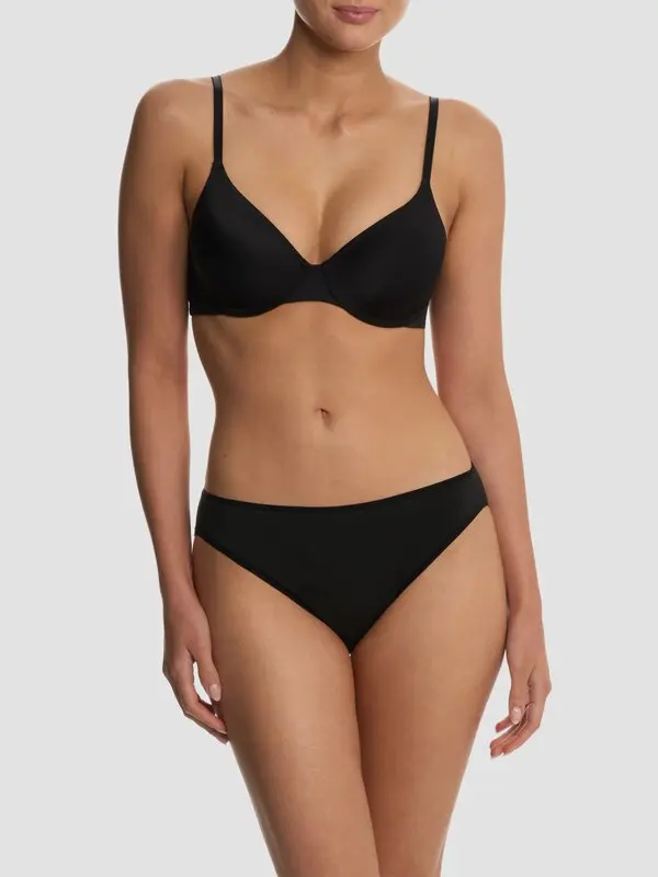 Natori Everfit Seamless Convertible T-shirt Bra - Black