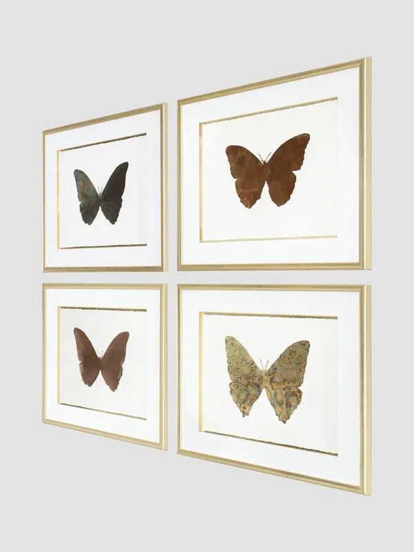 JOHN RICHARD COLLECTION Shimmering Butterfly Framed Wall Art
