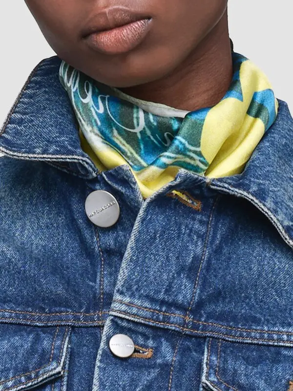 Marc Jacobs Sun Poster Silk Scarf