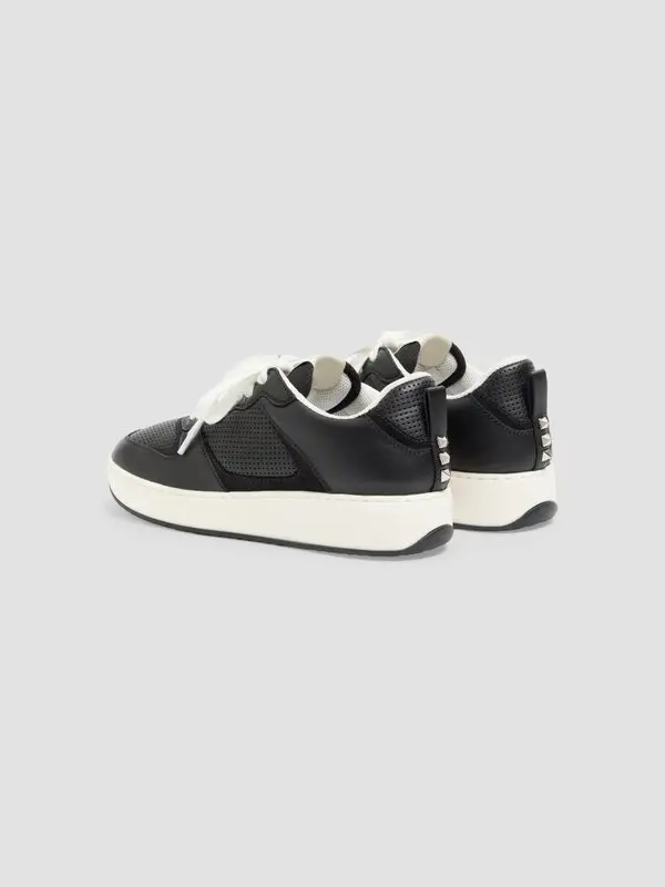 Valentino Garavani Riseone Sneakers In Nappa Calfskin - Black