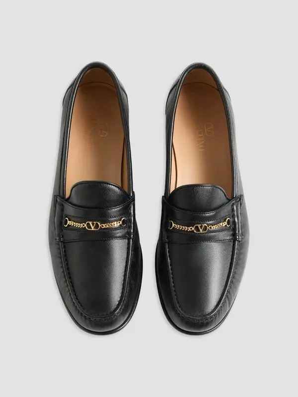 Valentino Garavani Etudiant Nappa Leather Loafers