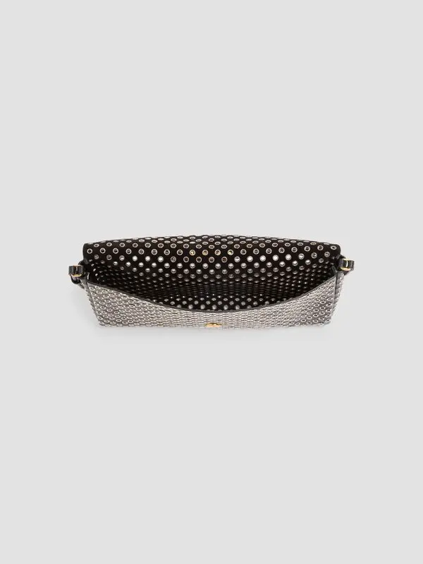 Valentino Garavani Devain Small Shoulder Bag With Eyelets