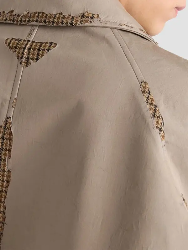 Prada Bonded Devoré Cotton Coat