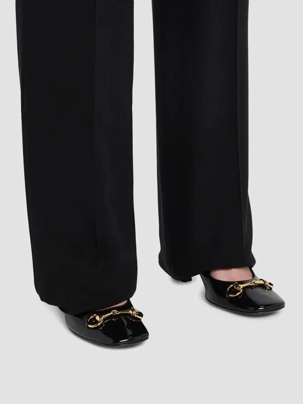 Gucci Signora 85mm Leather Pumps
