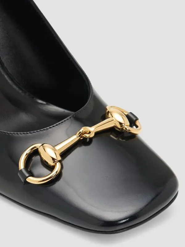 Gucci Signora 85mm Leather Pumps