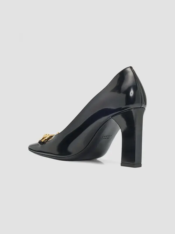 Gucci Signora 85mm Leather Pumps