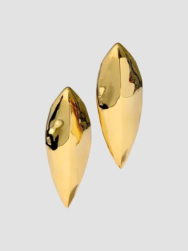 Alexis Bittar Brut 14k--plated Clip-on Earrings