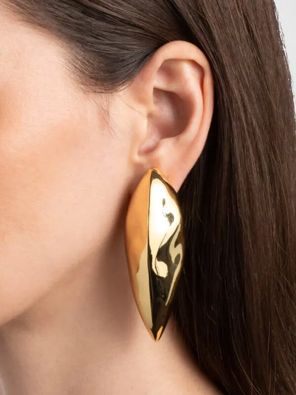 Alexis Bittar Brut 14k--plated Clip-on Earrings