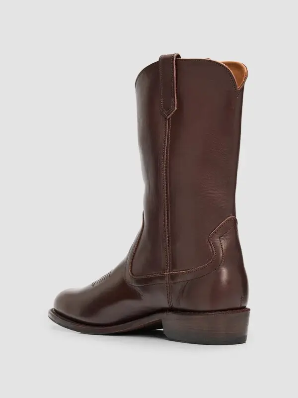 Allen Edmonds Dakota Leather Cowboy Boots