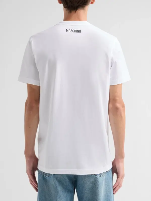Moschino Trompe L'oeil Cotton Jersey T-shirt