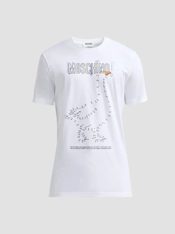 Moschino Draw Numbers Duck T-shirt