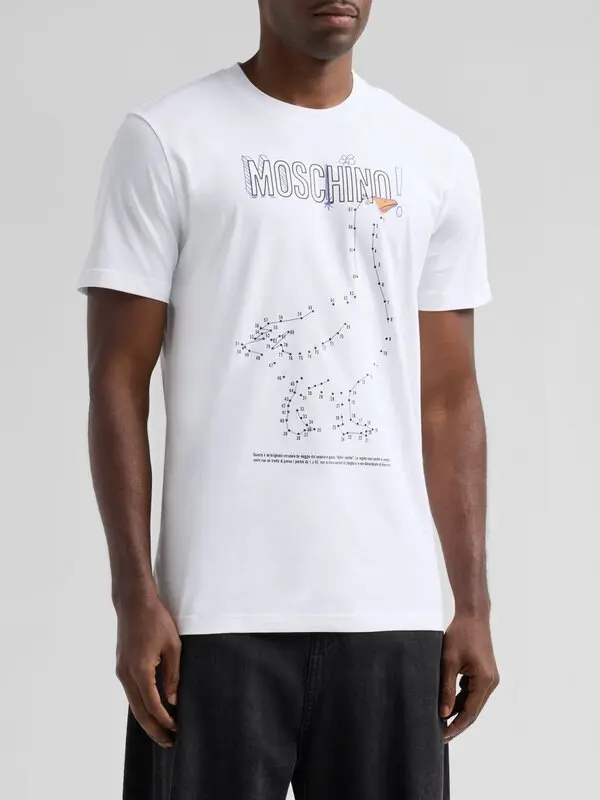 Moschino Draw Numbers Duck T-shirt
