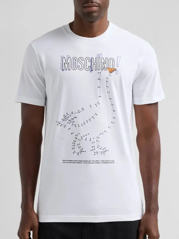 Moschino Draw Numbers Duck T-shirt
