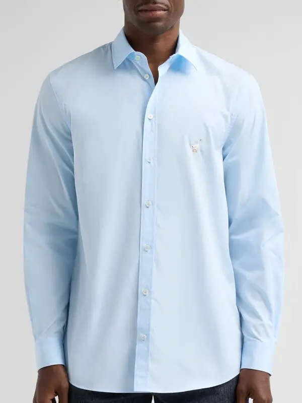 Moschino Duck Cotton Poplin Shirt