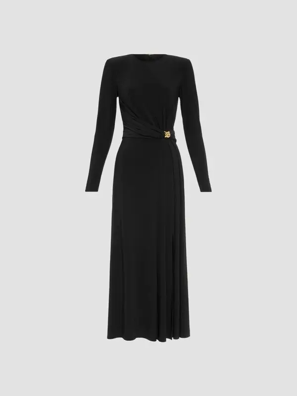 Ramy Brook Piper Velvet Wrap Gown