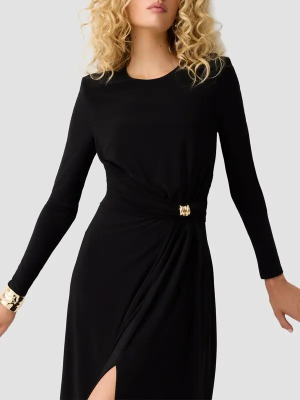Ramy Brook Piper Velvet Wrap Gown