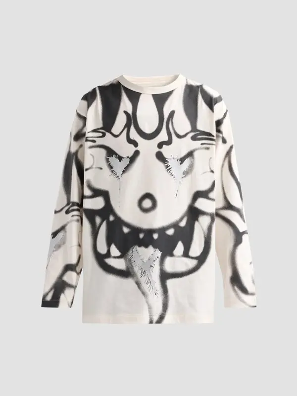 ADIDAS Y-3 Y-3 X Adidas Graphic Long-sleeve Shirt