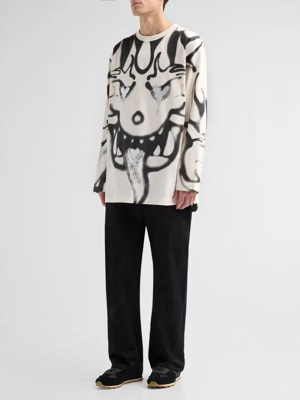 ADIDAS Y-3 Y-3 X Adidas Graphic Long-sleeve Shirt