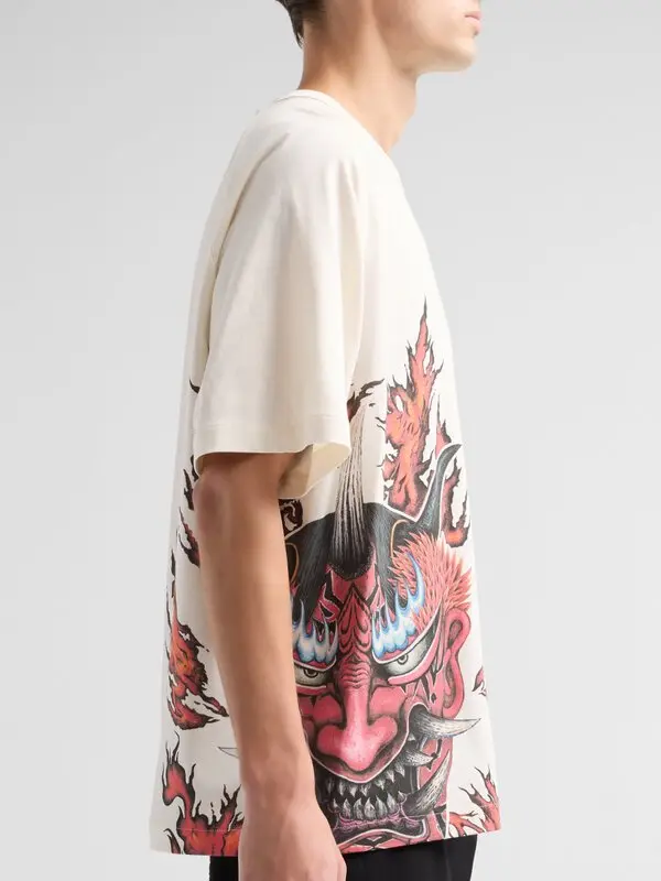 ADIDAS Y-3 Y-3 X Adidas Gfx Graphic Cotton T-shirt