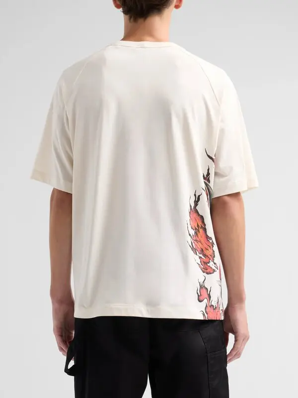 ADIDAS Y-3 Y-3 X Adidas Gfx Graphic Cotton T-shirt