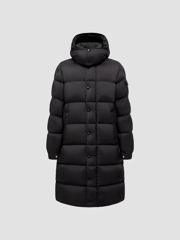 Moncler Hanoverian Hooded Long Down Jacket