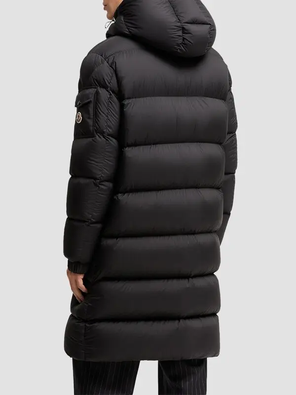 Moncler Hanoverian Hooded Long Down Jacket