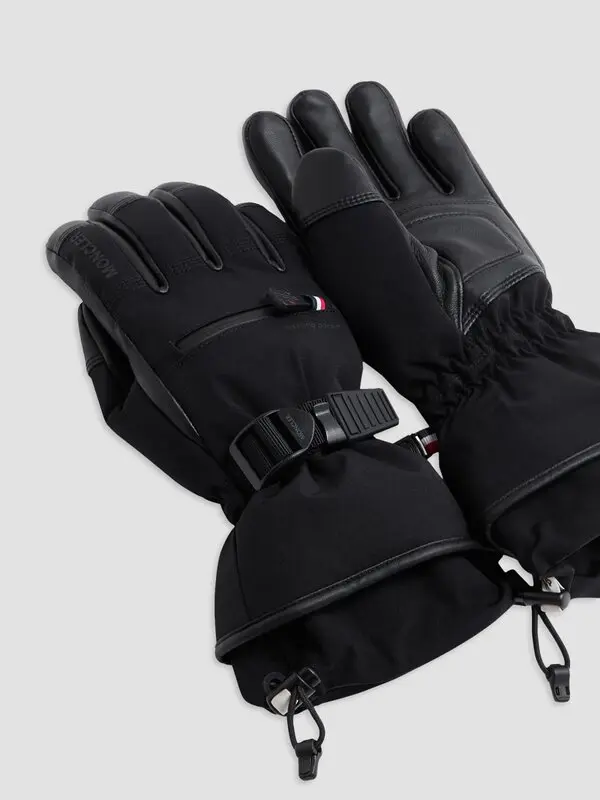 Moncler Padded Gloves - Black