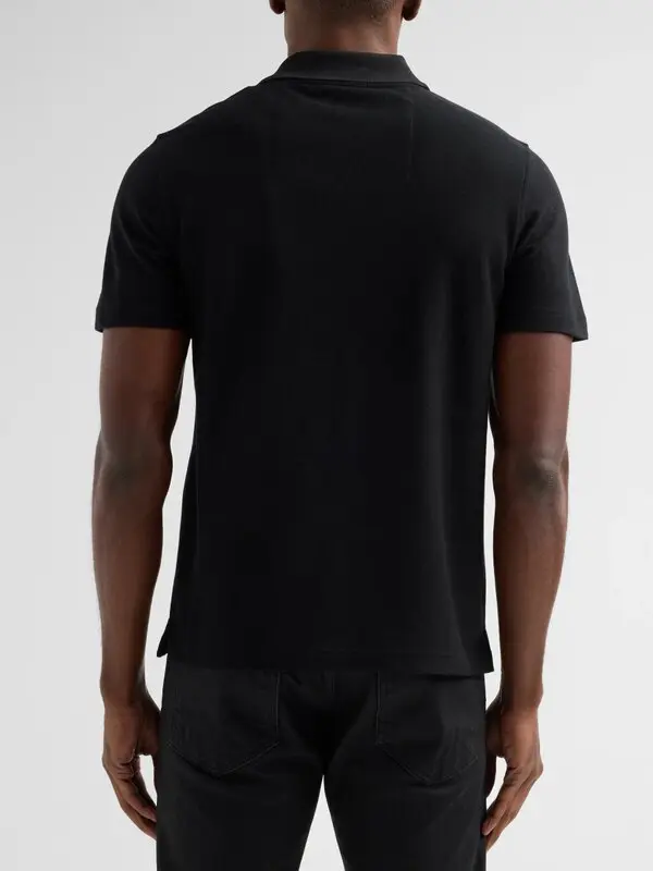LANVIN Classic Leopard Polo Shirt