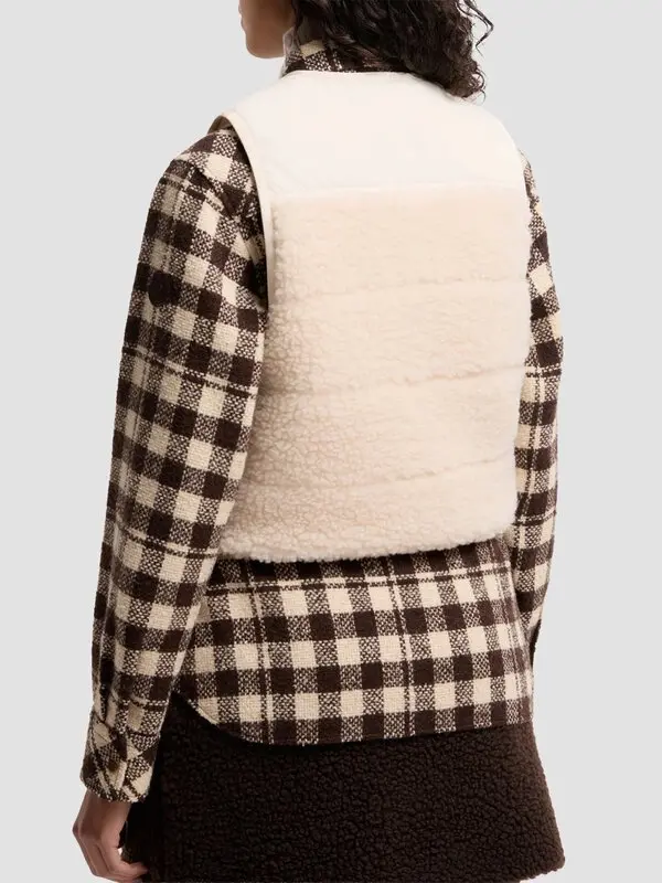 Moncler Fluffy Teddy Padded Gilet