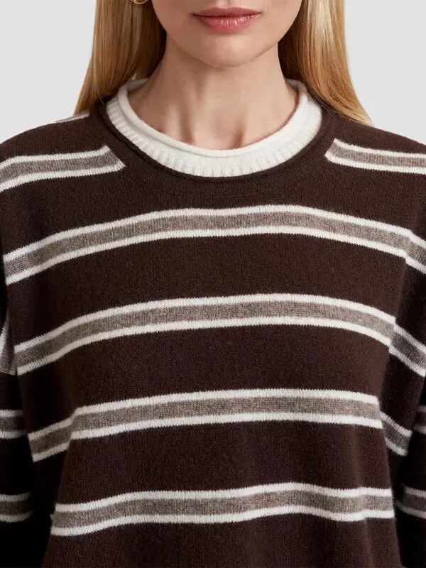 LA LIGNE Striped Dominick Sweater