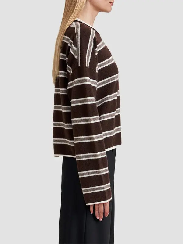 LA LIGNE Striped Dominick Sweater