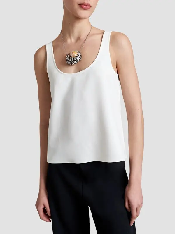 LA LIGNE Mabel Tank Top - Ivory