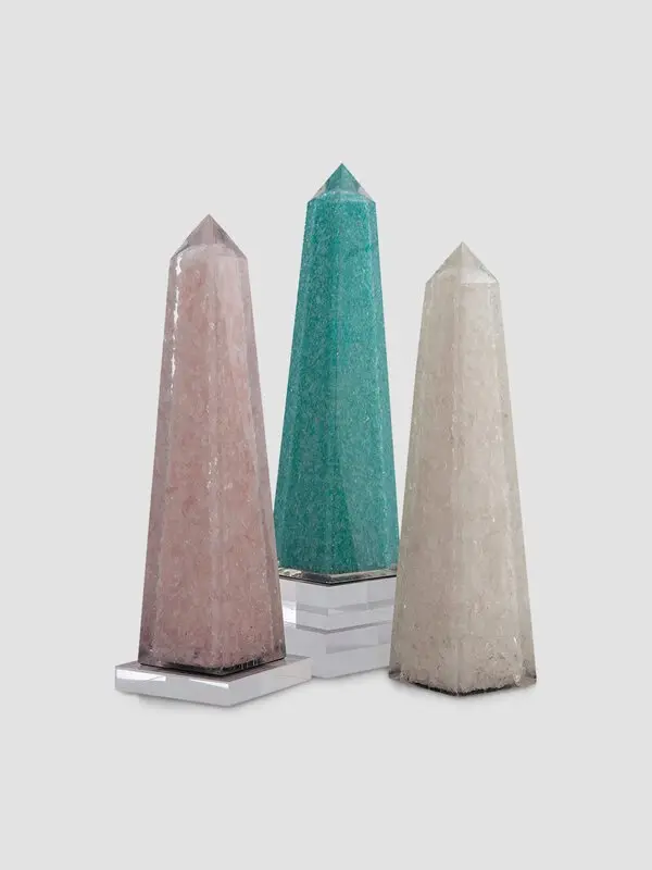 PORT 68 Stoneridge Quartz Obelisk