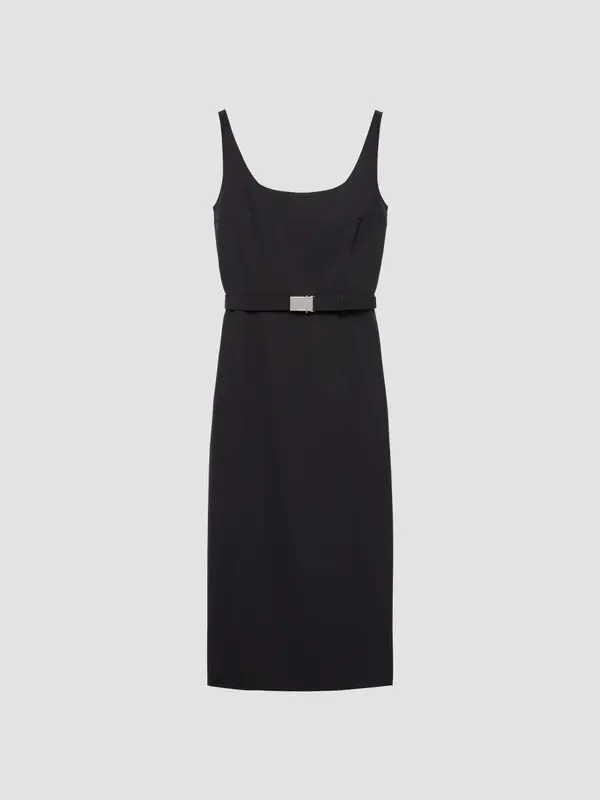 Prada Stretch Technical Fabric Dress