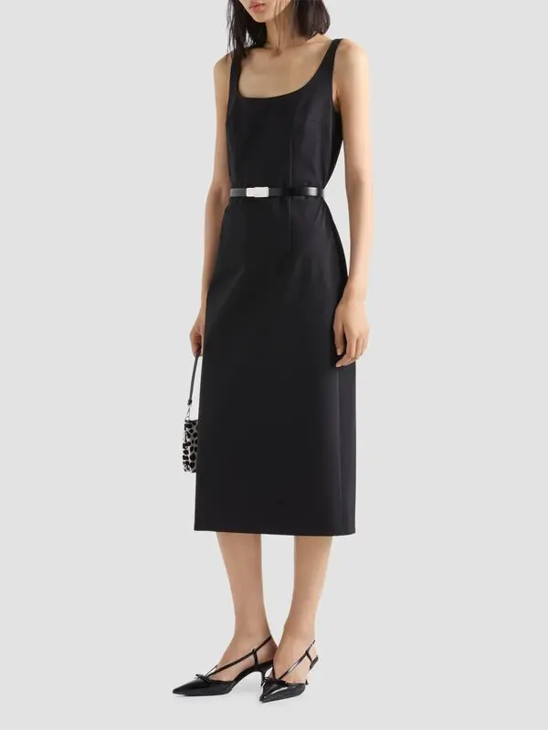 Prada Stretch Technical Fabric Dress
