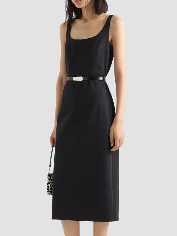 Prada Stretch Technical Fabric Dress